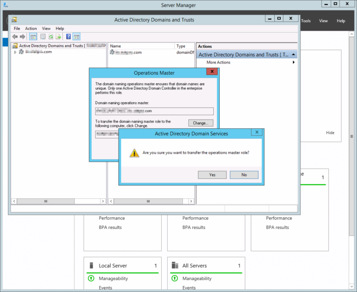 Step by Step Moving FSMO roles in Server 2012 R2 – Step 2: Transfer ...