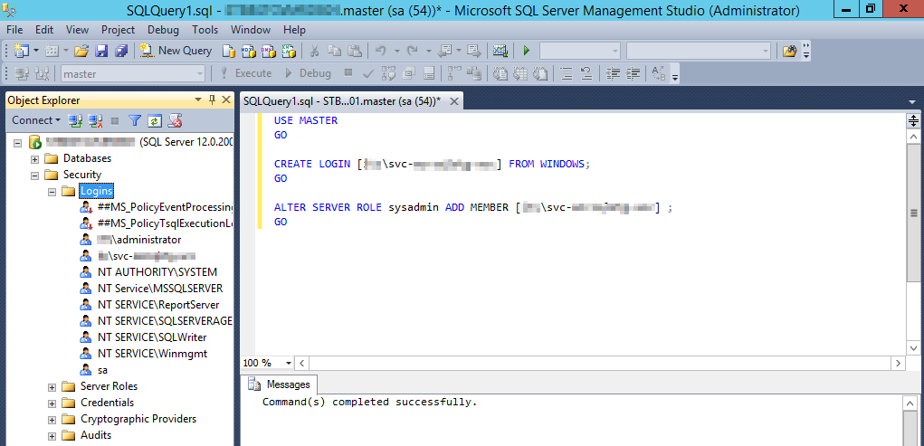 Install And Configure Sql Alwayson Ag With Listener On Azure Configuring The Nodes Security