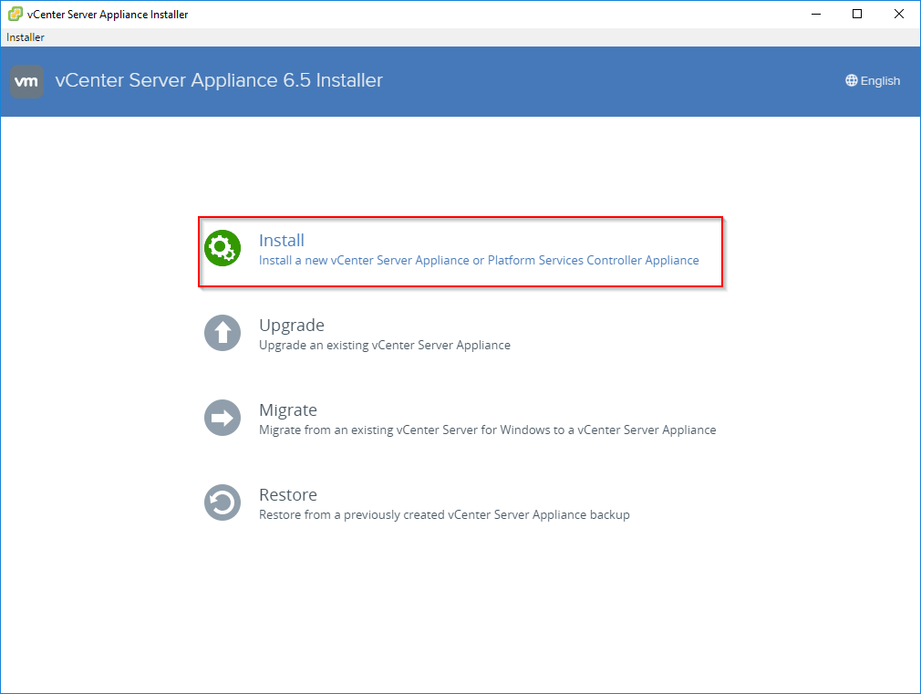 Installing vCenter with External Platform Services Controller ...