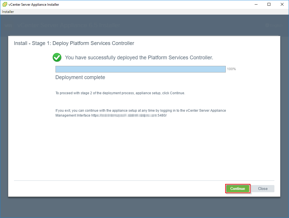 Installing vCenter with External Platform Services Controller ...